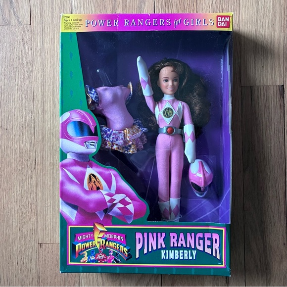 Bandai Namco | Toys | Nib Mighty Morphin Power Rangerskimberly Pink ...